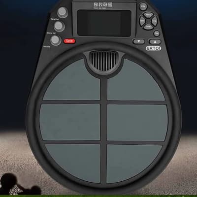 Dr Drum Rechargeable Electronic Drum Pad with Foot pedals, | Reverb