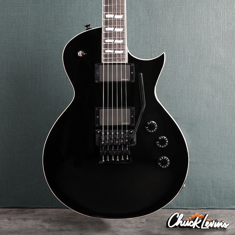 ESP USA Eclipse FR Electric Guitar - Black - #US22308 | Reverb