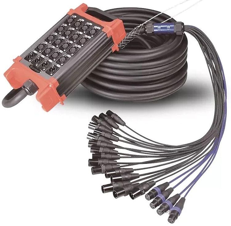 100 Foot Professional 16 Channel Snake w/XLR Sends & | Reverb Canada