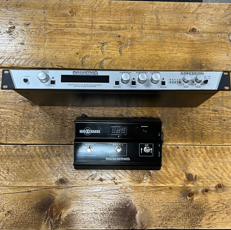 Rocktron Xpression Multi-Effects Processor and Midi | Reverb UK