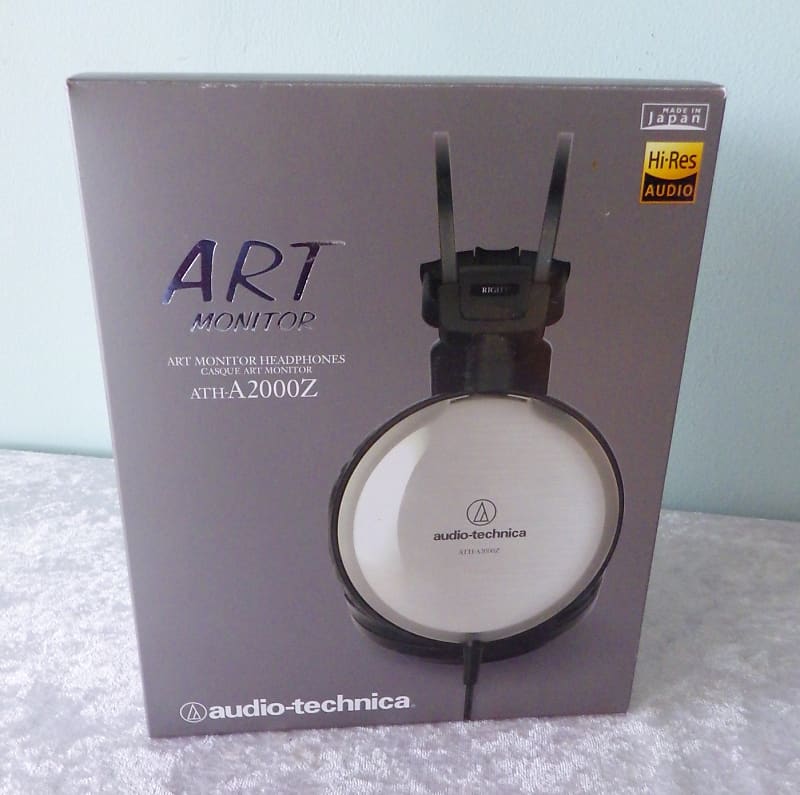 Audio Technica Art Monitor Headphones ATH-A2000Z hi res audio | Reverb