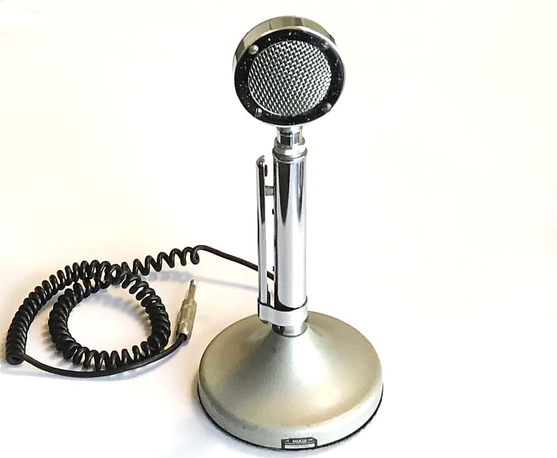 Vintage 1960’s Astatic D-104 Chrome “Lollipop” Microphone | Reverb