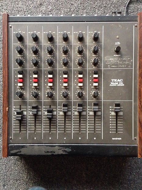 Teac 2A Mixer 80s Black | Reverb