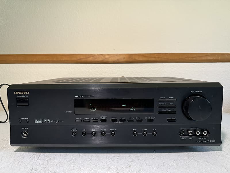 Onkyo HT-R500 Receiver HiFi Stereo Vintage 5.1 Channel Home | Reverb