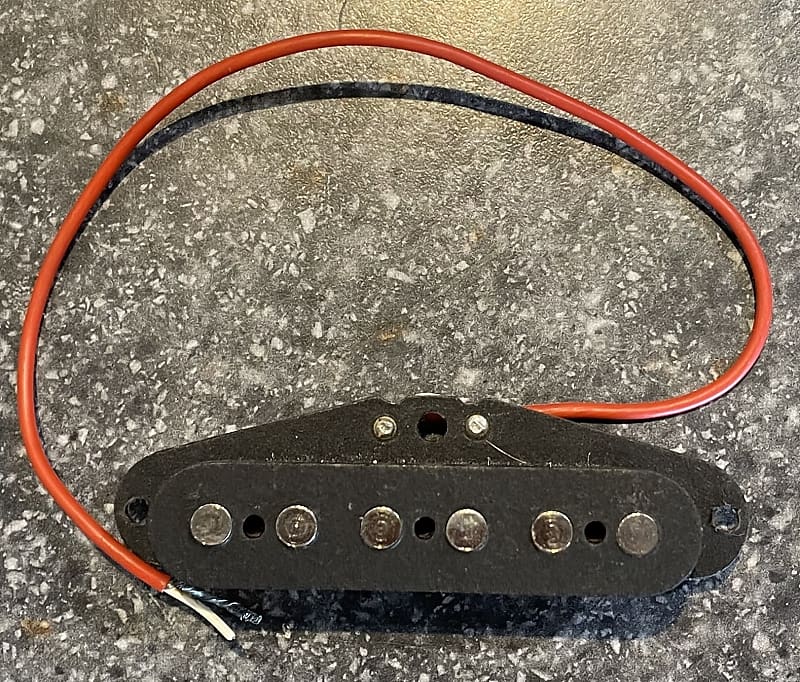 Unknown Single Coil Pickup 5.93k - Black | Reverb