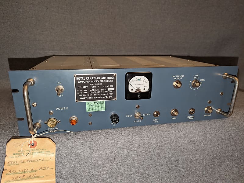 AM 5185/G 1960's tube preamp compressor limiter | Reverb