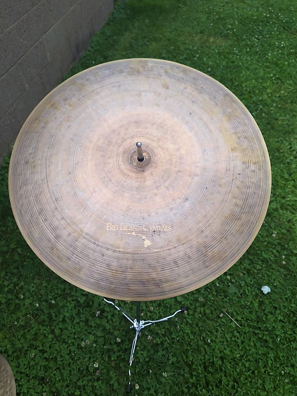 Big Island Cymbals Traditional 20" Flat Ride 2024 2118 Grams | Reverb
