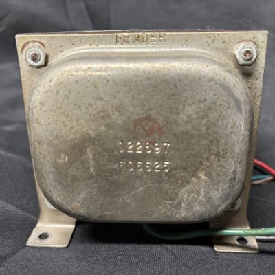 Fender Showman 8 Ohm Output Transformer 1966 - Silver | Reverb
