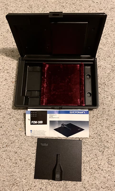 Crown PZM 30D with case and documentation | Reverb