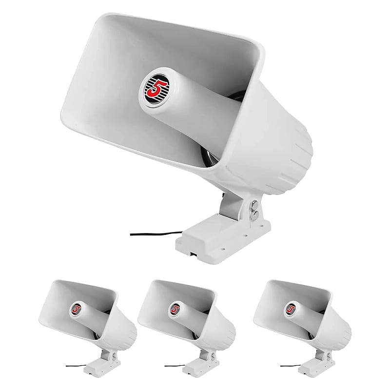 5 CORE Indoor Outdoor PA Horn Paging Speaker 8 x 5 Inch Loud | Reverb