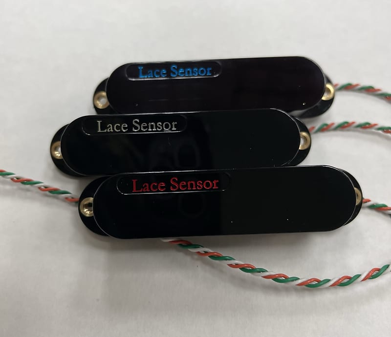 Fender Lace Sensor “Ultimate Triple” (Blue, Silver,Red) Set - | Reverb
