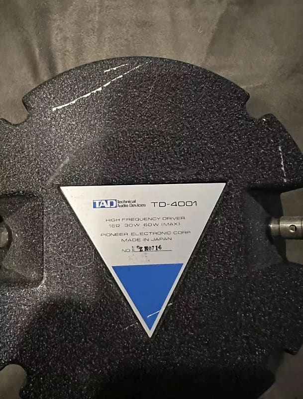 TAD TD-4001 Compression Driver (Single) - CHECK DESCRIPTION - | Reverb