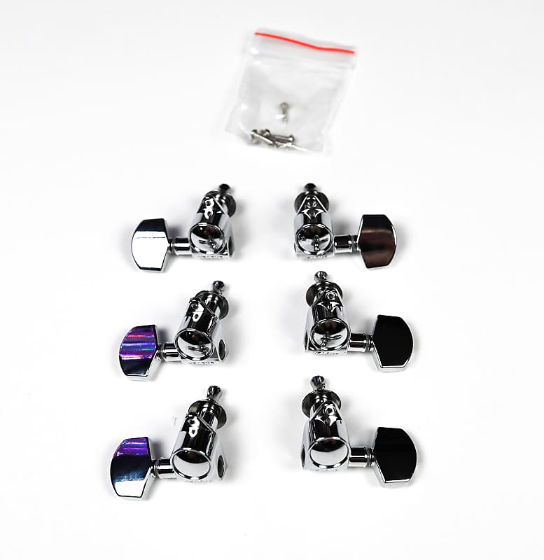 Grover Rotomatic 3+3 Tuners with *Rare Contemporary Shape* - | Reverb