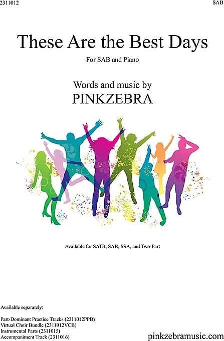 These Are the Best Days SATB Virtual Choir Bundle Virtual | Reverb