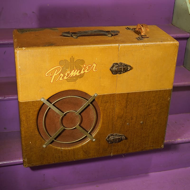 1950s Premier 88N 25w 1x12" Tube Amp (VIDEO! Freshly | Reverb