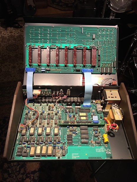 Oberheim DX Drum Machine 1983 Blue | Reverb