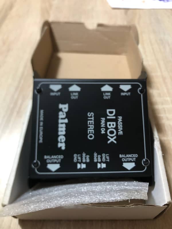 Palmer PAN 04 Stereo DI Passive - DI Box | Reverb UK