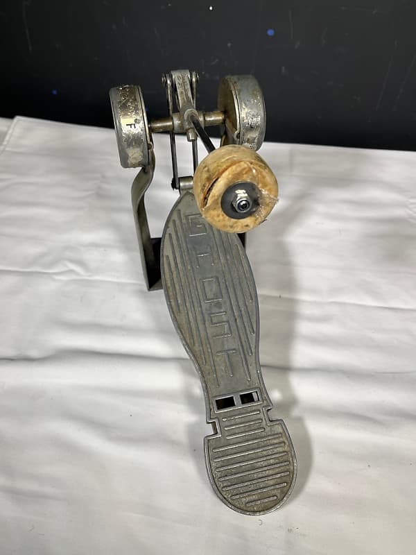 Vintage Ludwig Ghost No.7074 Bass Kick Drum Pedal 1960-70s | Reverb