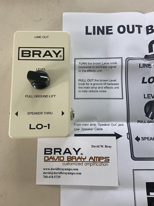 Bray Line Out Box LO-1 | Reverb