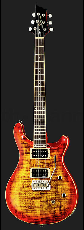 Harley Benton CST-24T Paradise Flame | Reverb