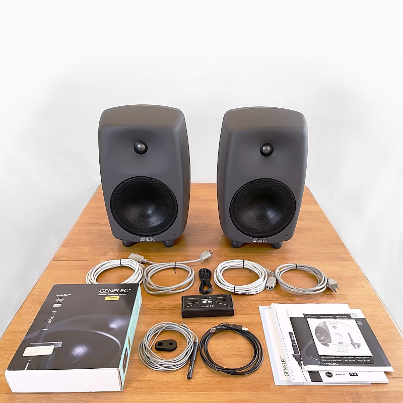 Genelec 8250A Loudspeakers with GLM Kit | Reverb