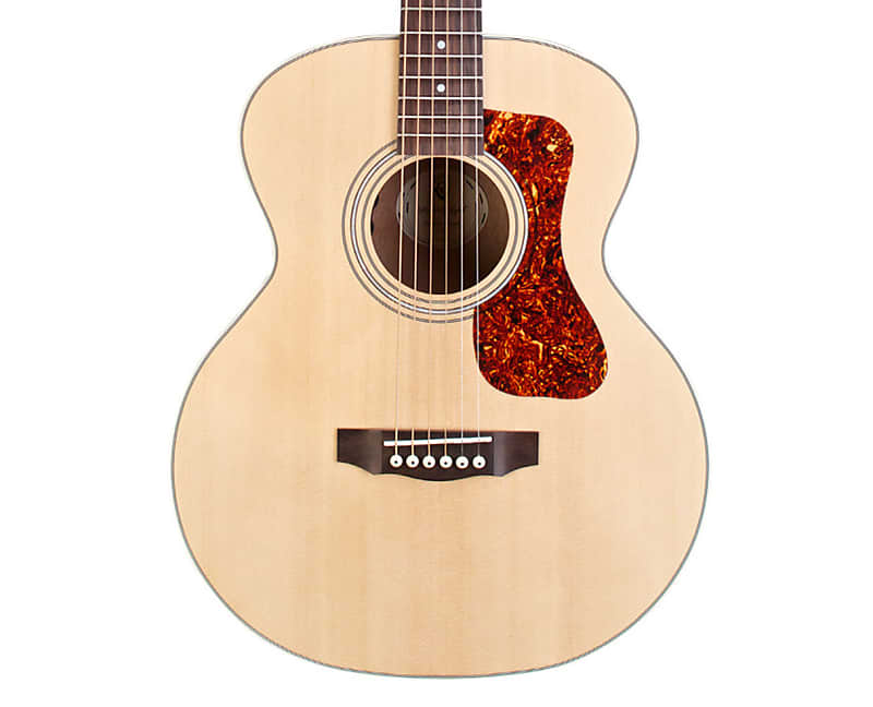 Guild Jumbo Junior Mahogany Acoustic Guitar - Natural - Open | Reverb