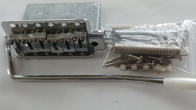 Ibanez 6-point S type tremolo vibrato bridge 1998 - Chrome | Reverb