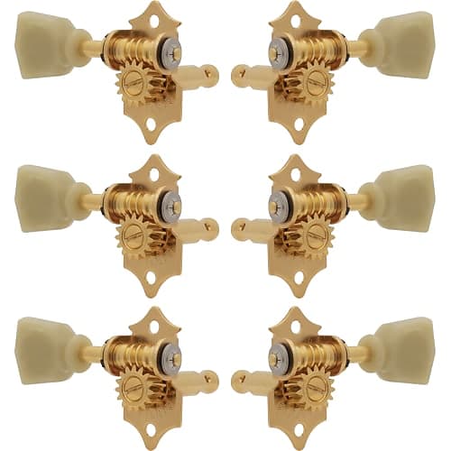 Aged White Tuners - Gotoh, SE700, gold, keystone | Reverb Australia