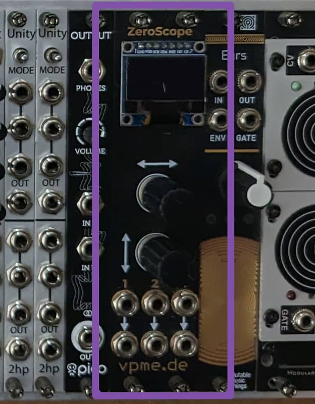 vpme.de ZeroScope Oscilloscope - Black | Reverb