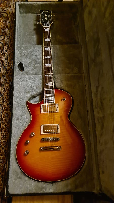 ESP E-II Eclipse - Vintage Sunburst Left-handed | Reverb