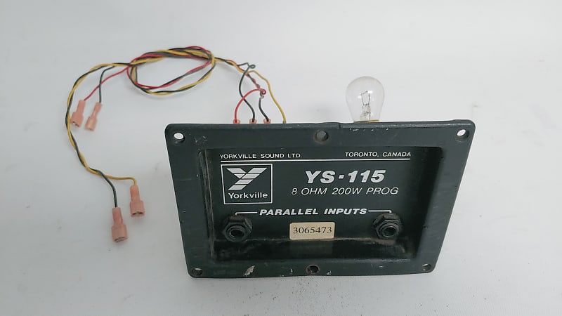 Yorkville YS-115 2 Way Speaker Crossover with Panel and | Reverb