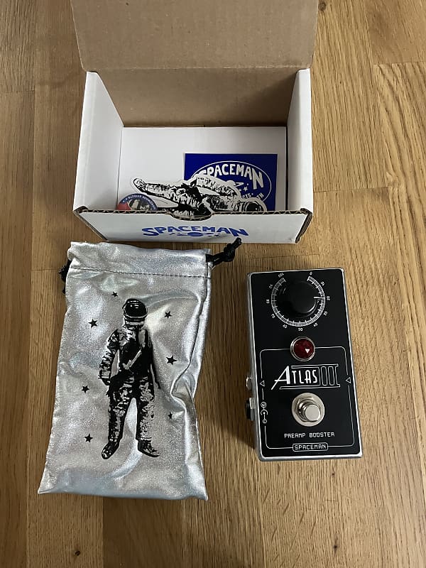 Spaceman Effects Atlas III Discrete Preamp Booster | Reverb