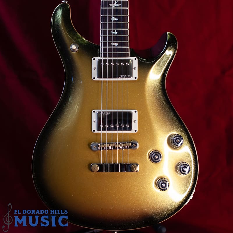 PRS Core McCarty 594 Gold Metallic with Metallic Green Burst | Reverb