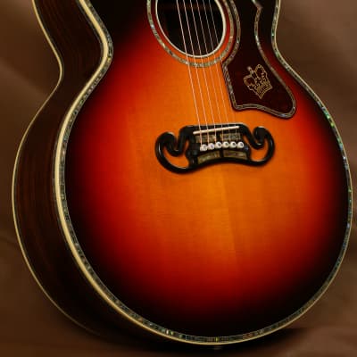 Gibson SJ-200 Monarch Crown Jewel One-of-a-kind Acoustic | Reverb