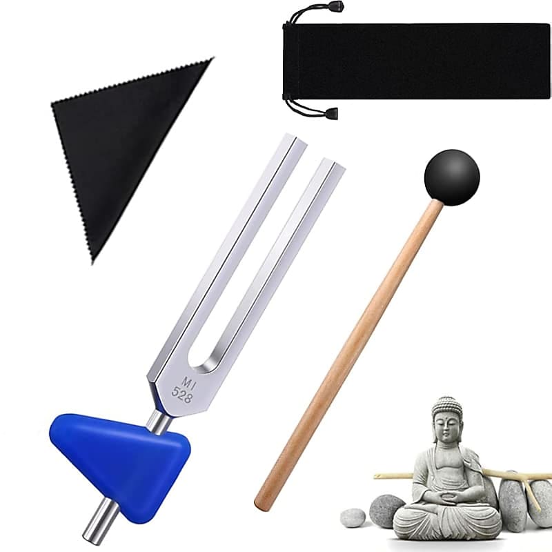 528 Hz Tuning Fork Medical With Taylor Percussion Hammer | Reverb