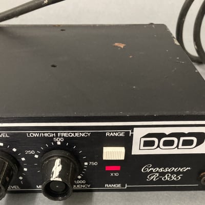 DOD R-835 Vintage Stereo Crossover Rack (Made In USA) | Reverb