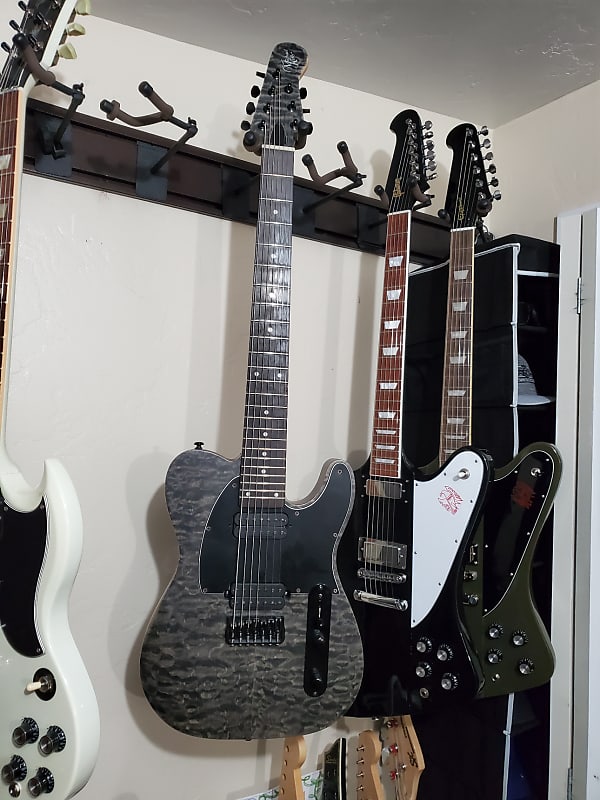 Michael Kelly 507X (7 String Tele) 2018-2019 Transparent | Reverb