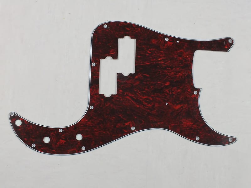 Red/Black Tortoiseshell Scratch Plate Pickguard to fit | Reverb