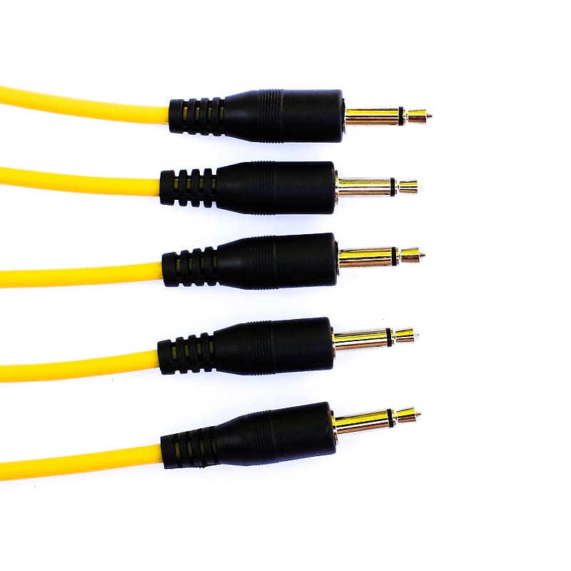 Korg 3.5mm Modular Patch Cables - 10" Cable - 5 Pack | Reverb