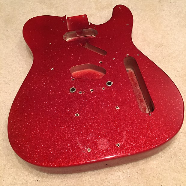 1968 Fender Esquire Telecaster Original Top Load Bigsby Body | Reverb