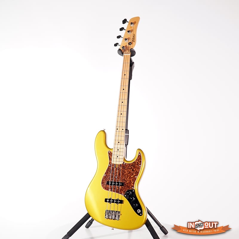 Tatchi Jazz Bass Gold Metallic | Reverb