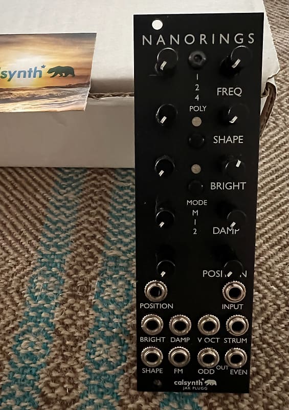 Cal Synth Nano Rings - Black | Reverb