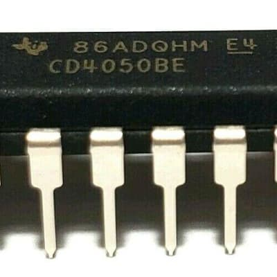 Texas Instruments CD4050BE CD4050 CMOS Hex Non-Inverting | Reverb