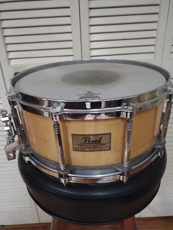 Pearl Maple snare 14/6.5 free floating | Reverb
