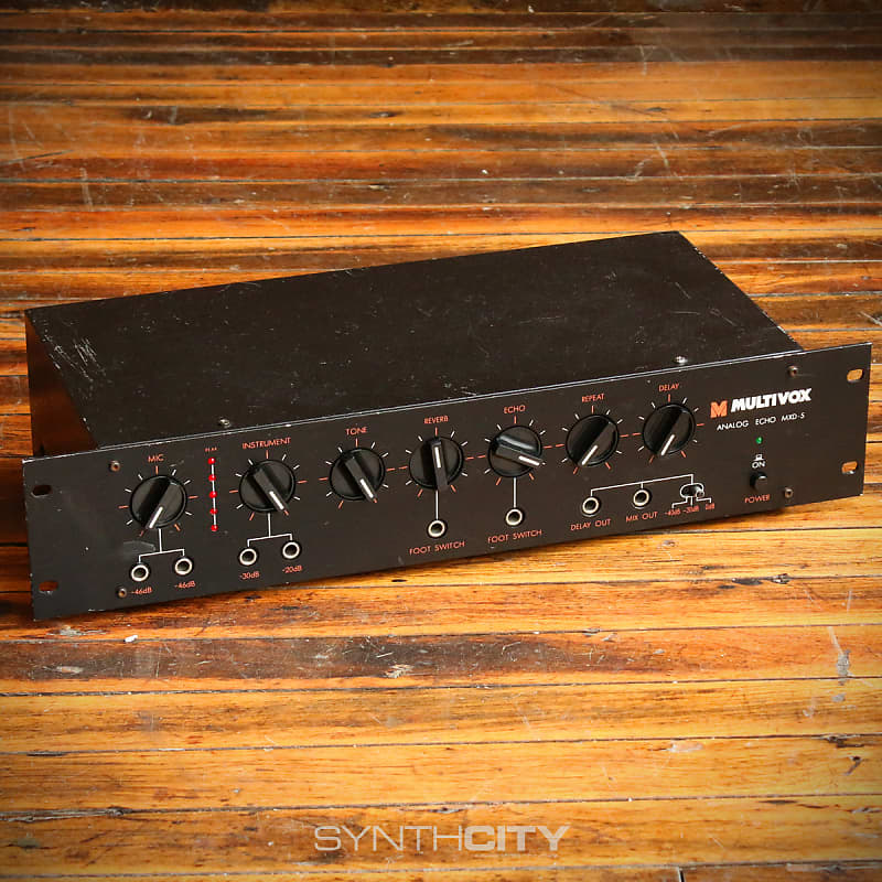 Multivox MXD-5 Analog Echo & Spring Reverb MIJ | Reverb