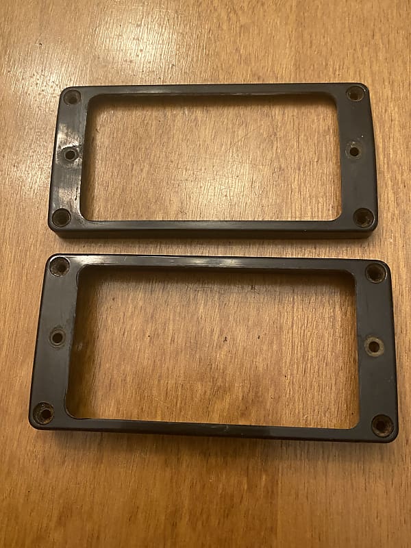 Gibson Pickup Rings 1961 Black MR490 491 ES Les Paul Custom | Reverb