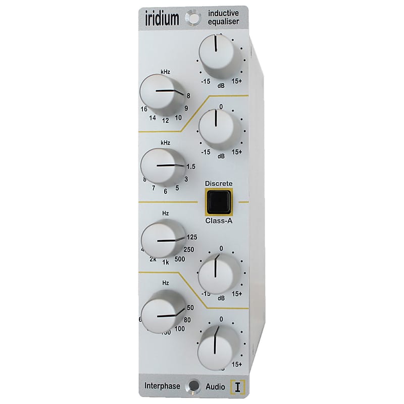 Interphase Audio Iridium 500 Series 4-Band Inductor Equalizer | Reverb