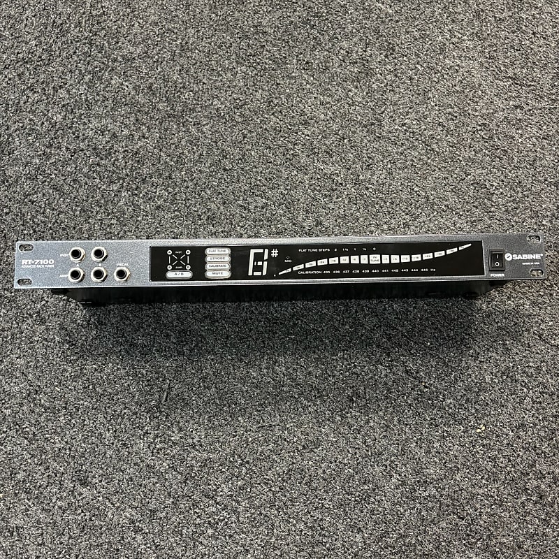 Sabine RT-7100 Advanced Rack Tuner | Reverb