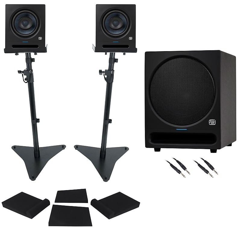 (2) Presonus Eris Pro 8 Powered 8" Studio | Reverb