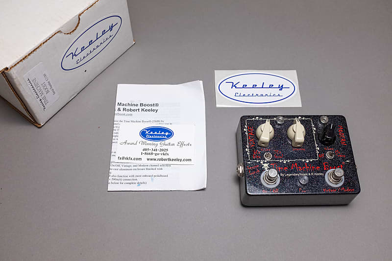 Keeley Time Machine Boost - George Lynch RARE | Reverb